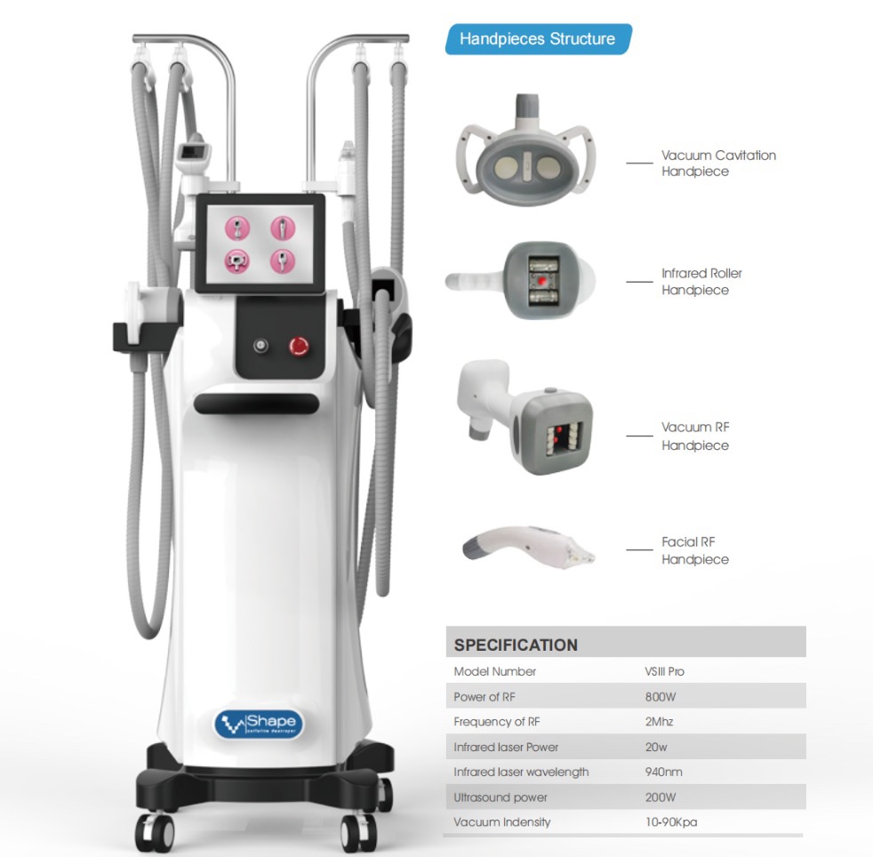 2024 New Infrared RF Vacuum Roller Machine - Phoenix